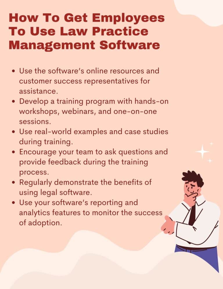 How To Get Employees To Use Law Practice Management Software