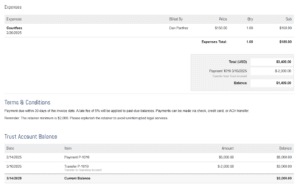 How to Create Legal Invoices that Save Time and Get Your Firm Paid ...