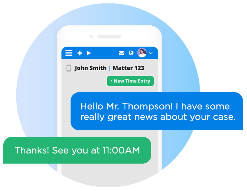Business Texting For Law Firms | PracticePanther